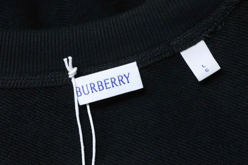 Sweatshirt With Checkered AppliquéD War Horse Embroidery And A Round ...